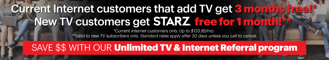 Phone, TV and Internet service